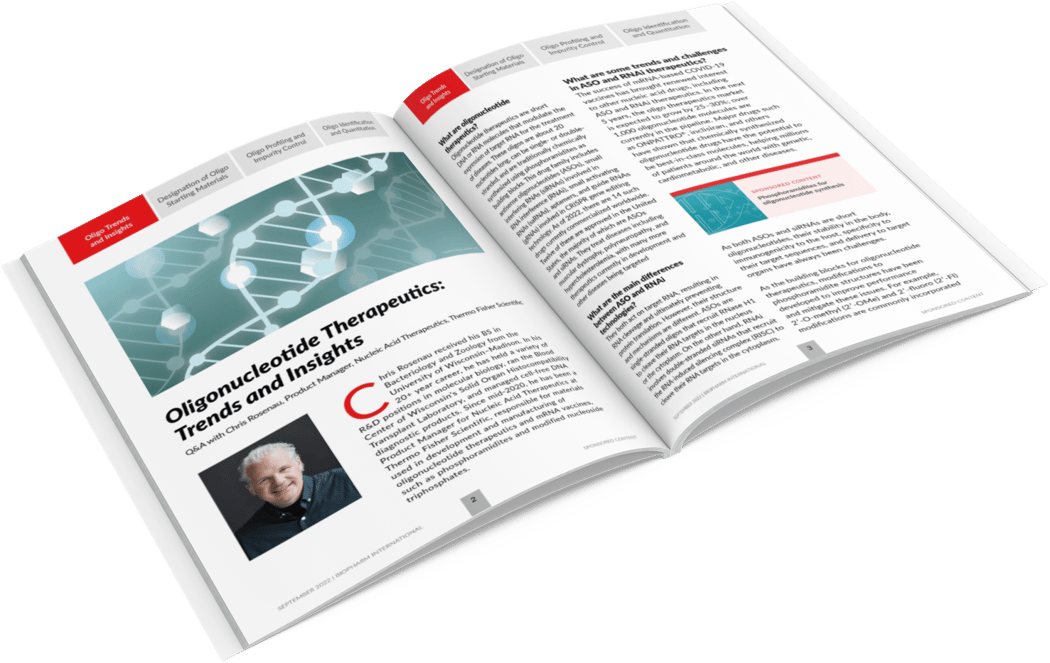 Resources and Tools to Accelerate Oligonucleotide Therapeutics to Market